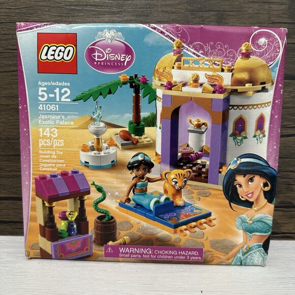 Lego | Toys | Lego Disney Princess Jasmine Exotic Palace 461 Retired ...
